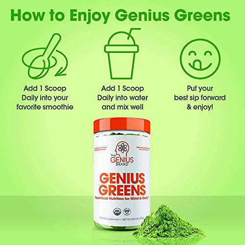 THE GENIUS BRAND GENIUS GREENS 250 GRS - Hi Vitamins